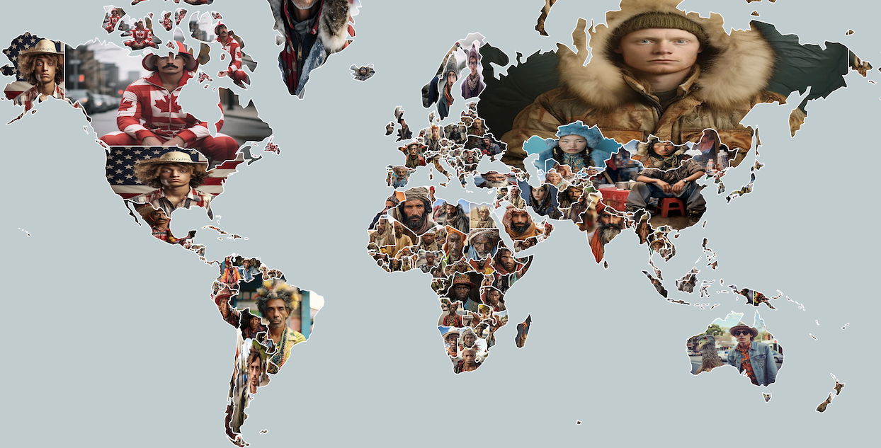 GitHub - anvaka/imaginary-map: Asking midjourney to imagine something on the map for each country